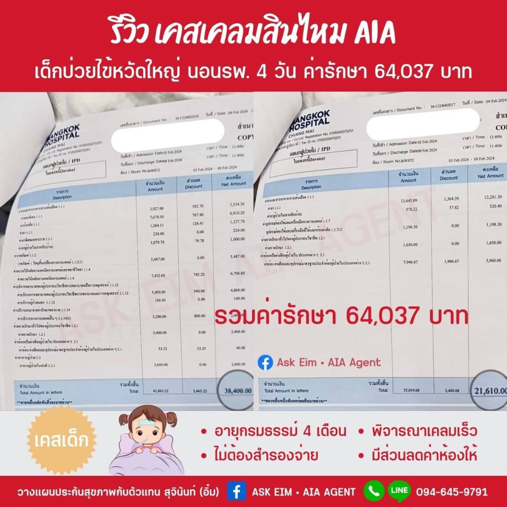 ประกันเด็ก AIA ปี 2567